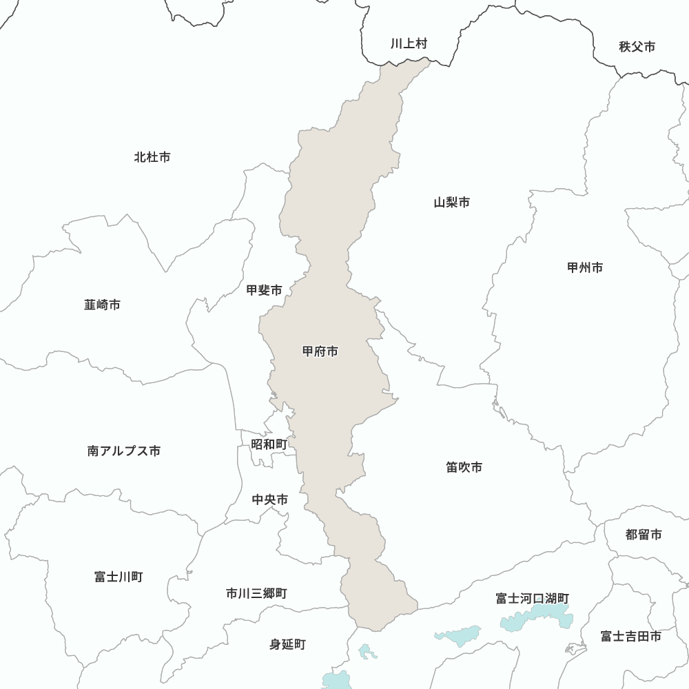 山梨県甲府市の地図 Map It マップ・イット