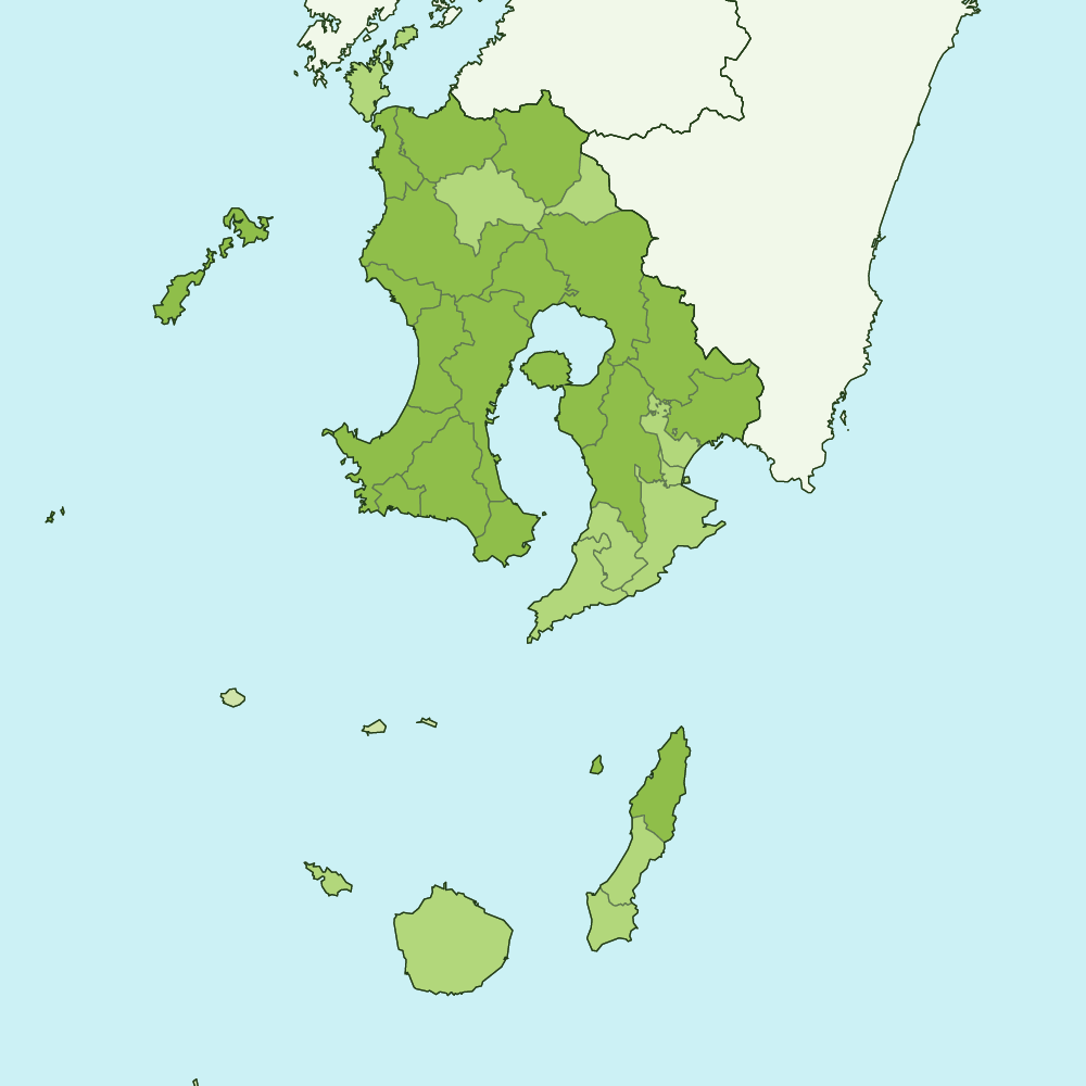 Map of Kagoshima prefecture | Map-It