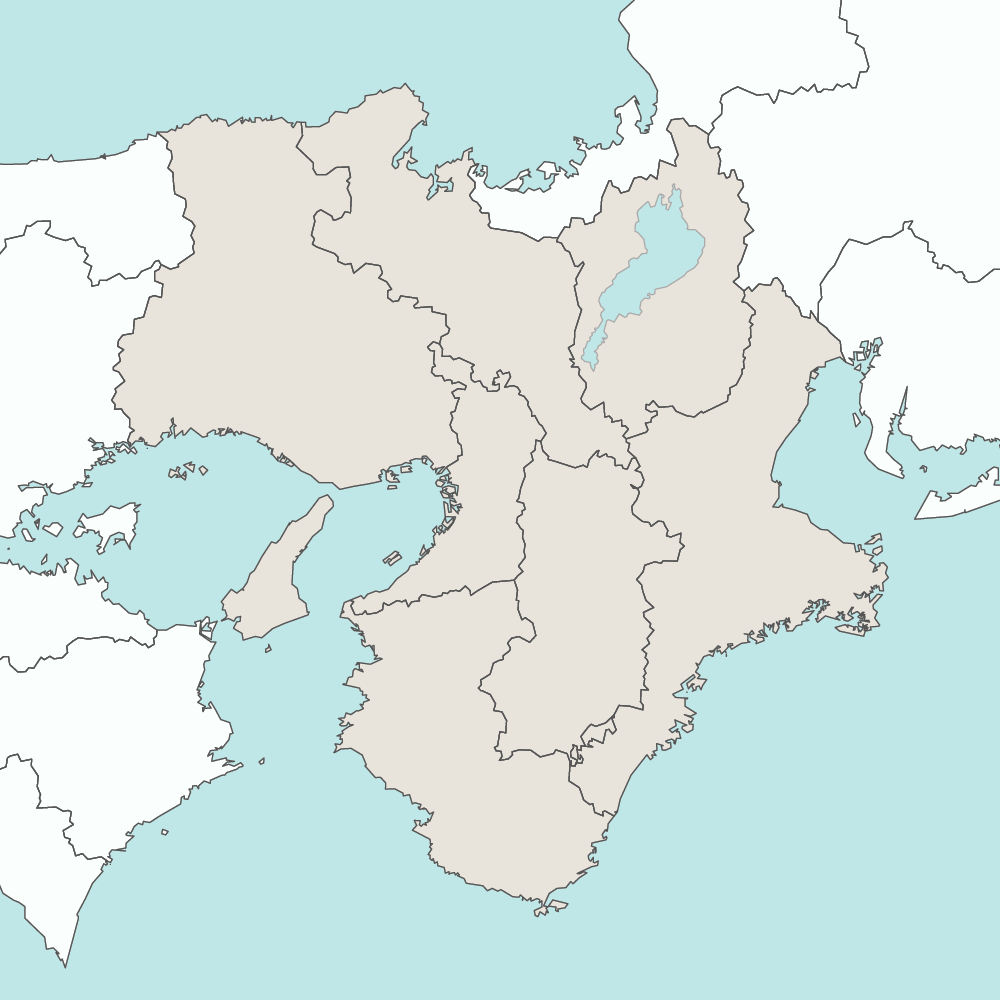 近畿地方の地図 | Map-It マップ・イット