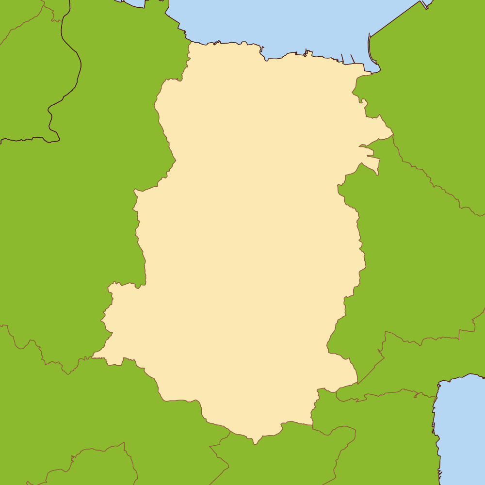 大分県宇佐市の地図 | Map-It マップ・イット