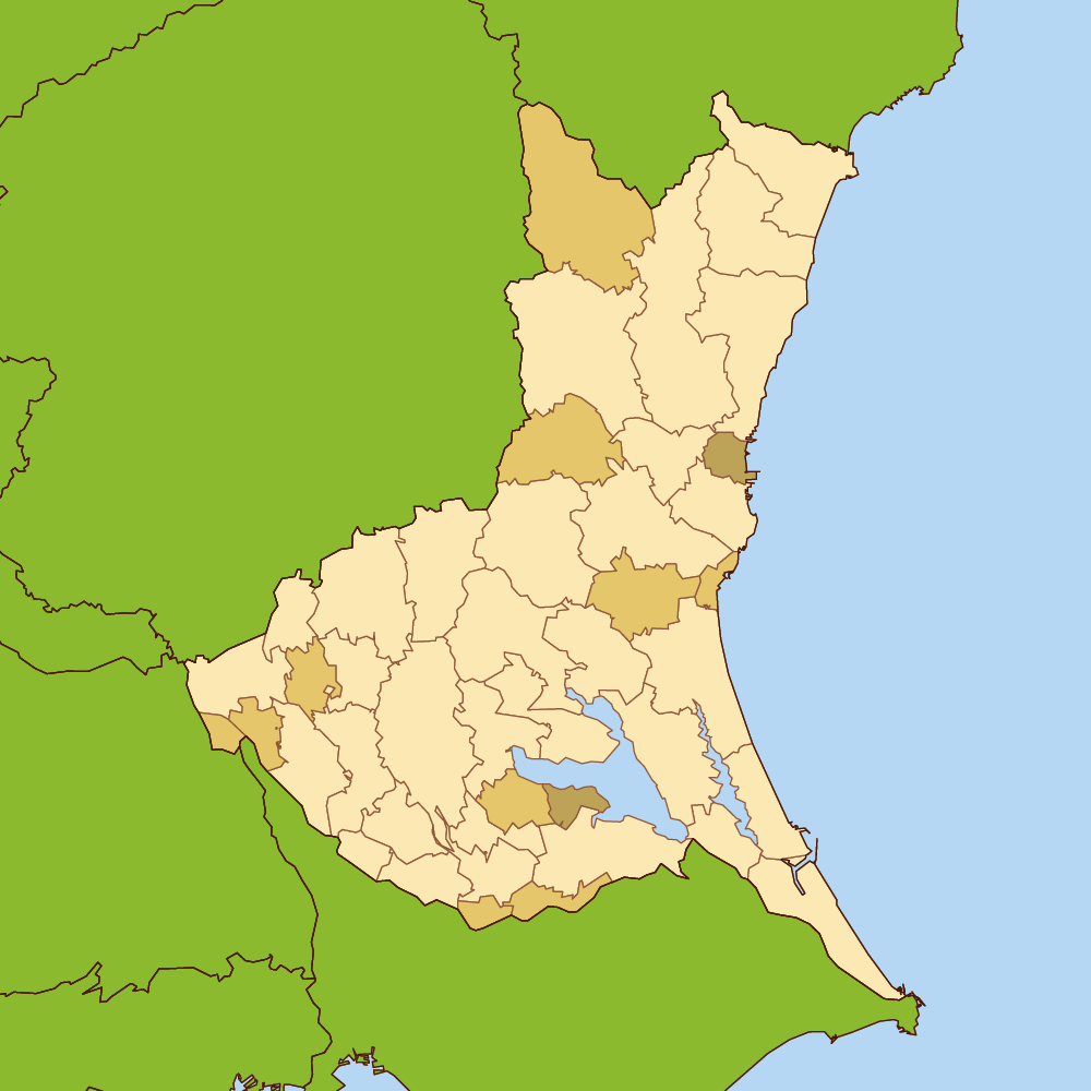 Map of Ibaraki prefecture | Map-It