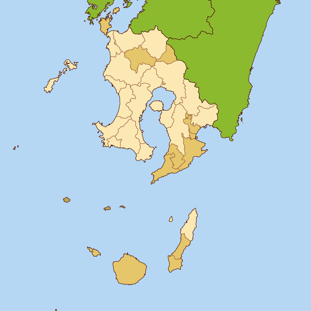Map of Kagoshima prefecture | Map-It