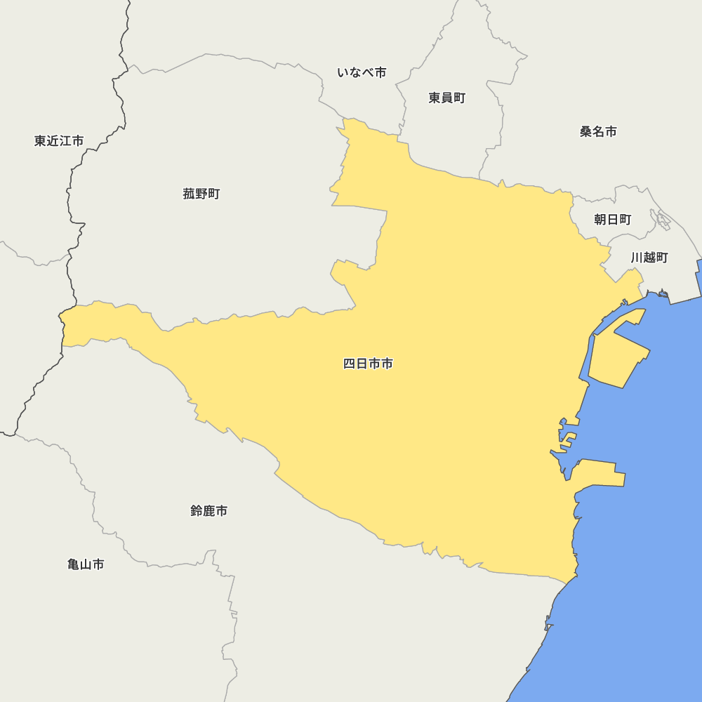 三重県四日市市の地図 | Map-It マップ・イット