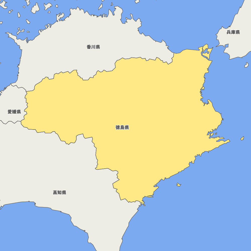 Map of Tokushima prefecture | Map-It