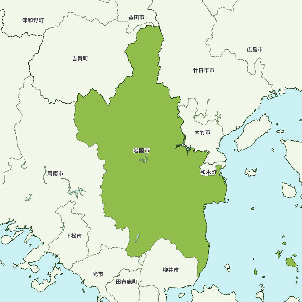 Map of Iwakuni city | Map-It