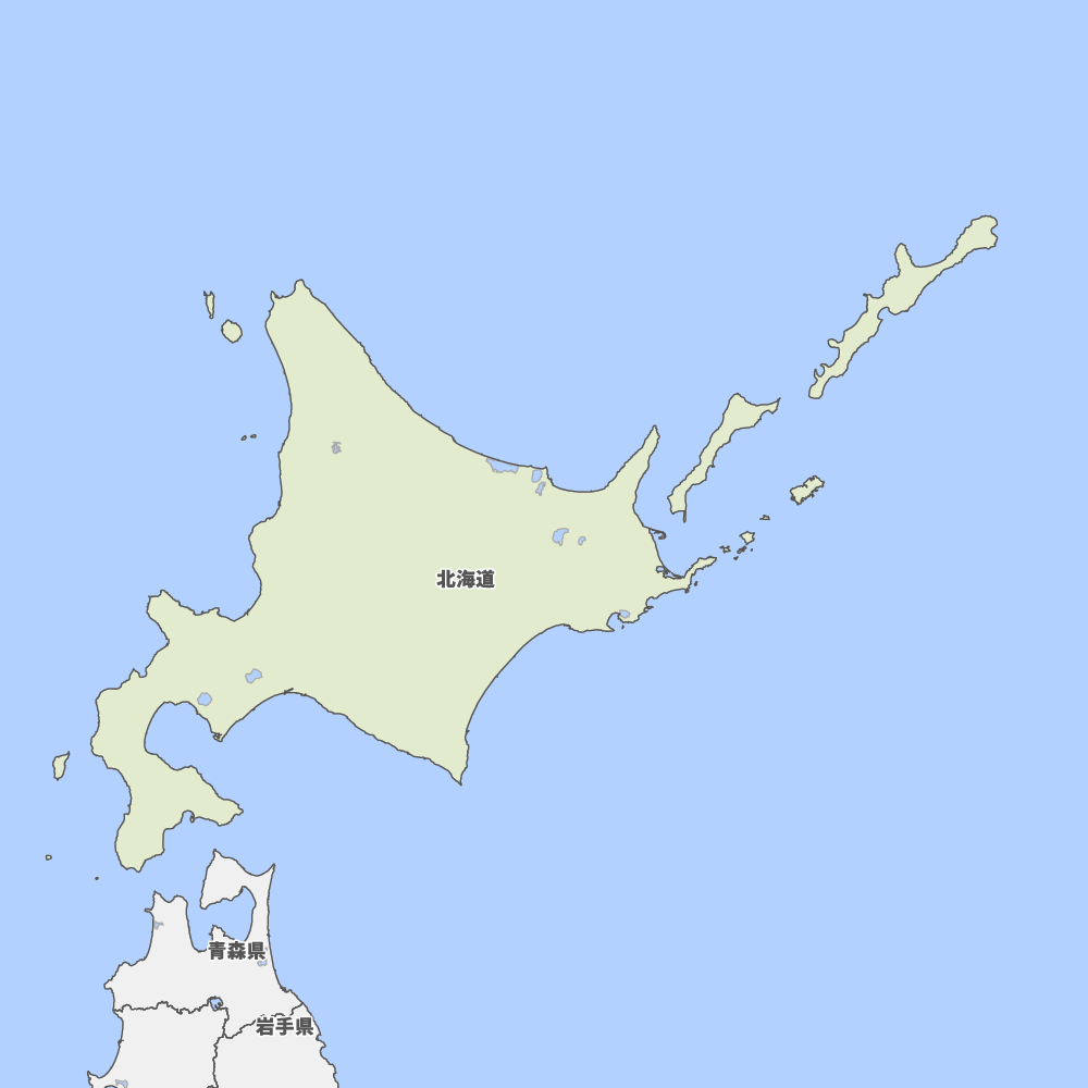 北海道の地図 | Map-It マップ・イット