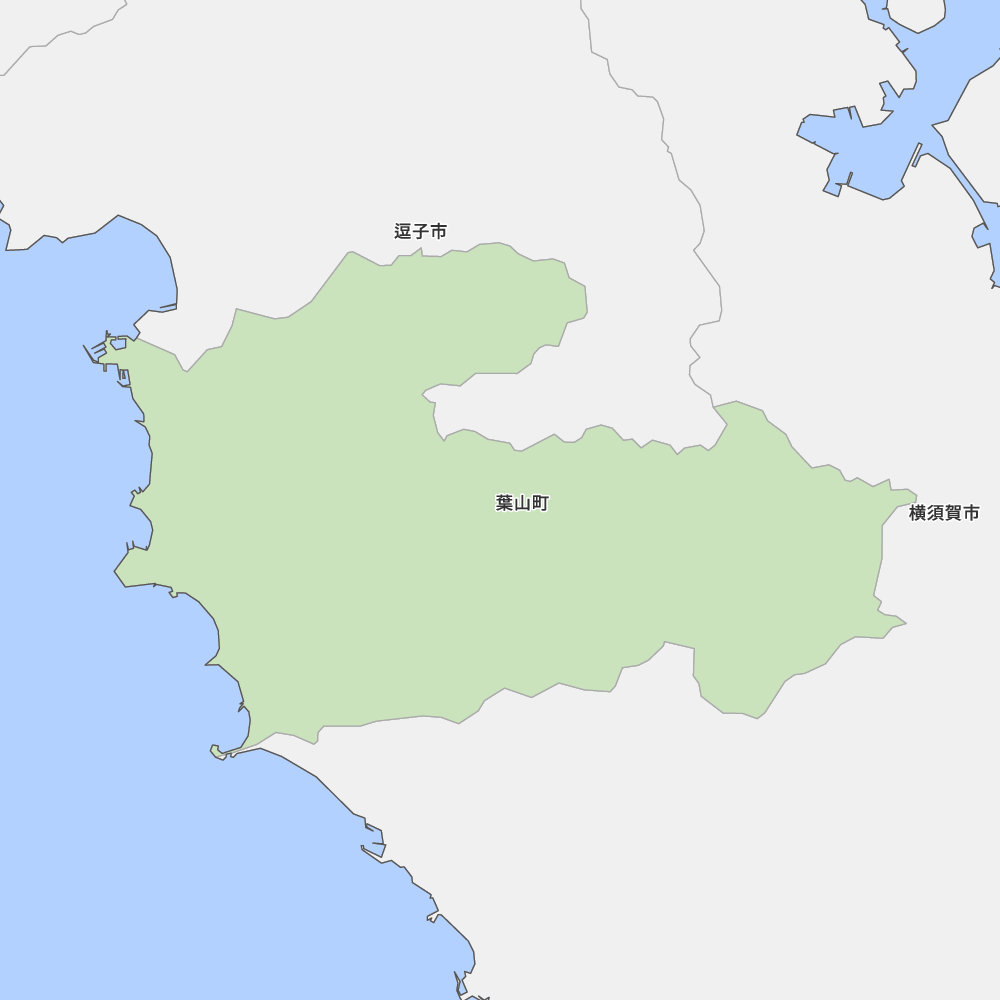 神奈川県三浦郡葉山町の地図 | Map-It マップ・イット