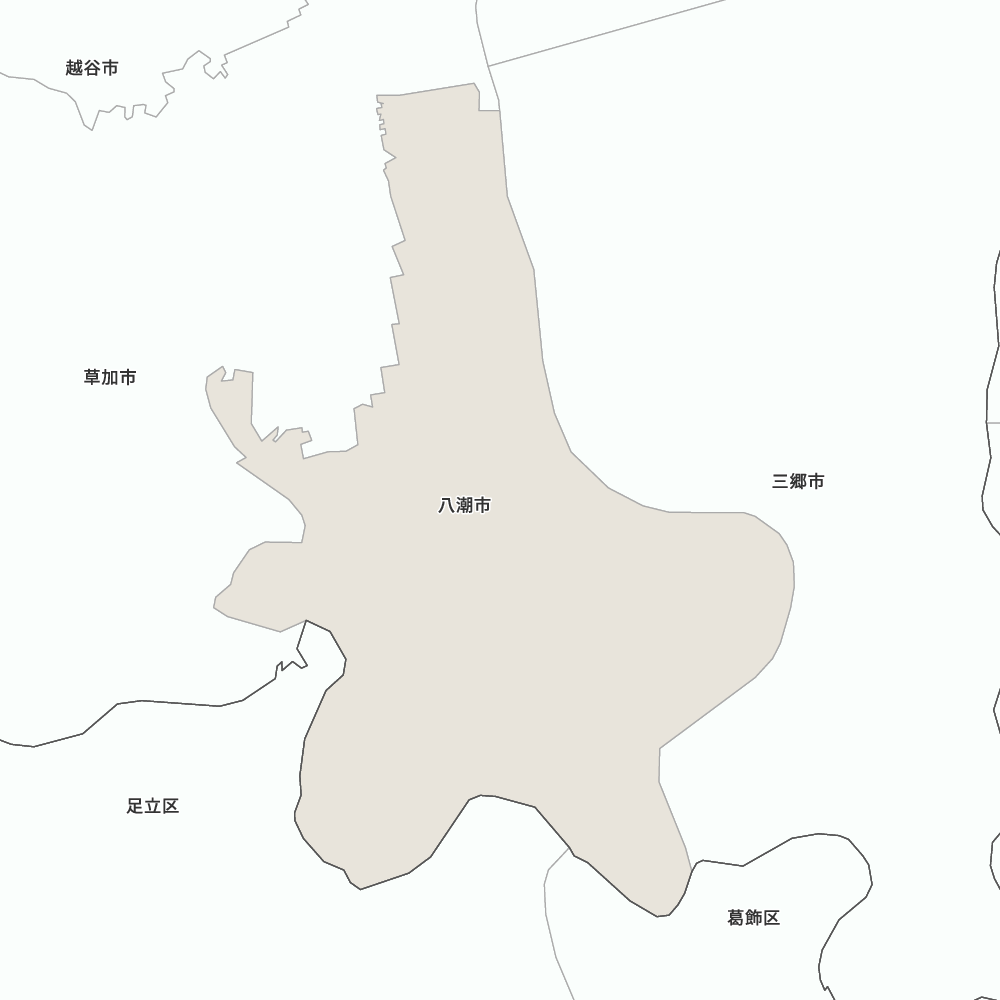 埼玉県八潮市の地図 | Map-It マップ・イット
