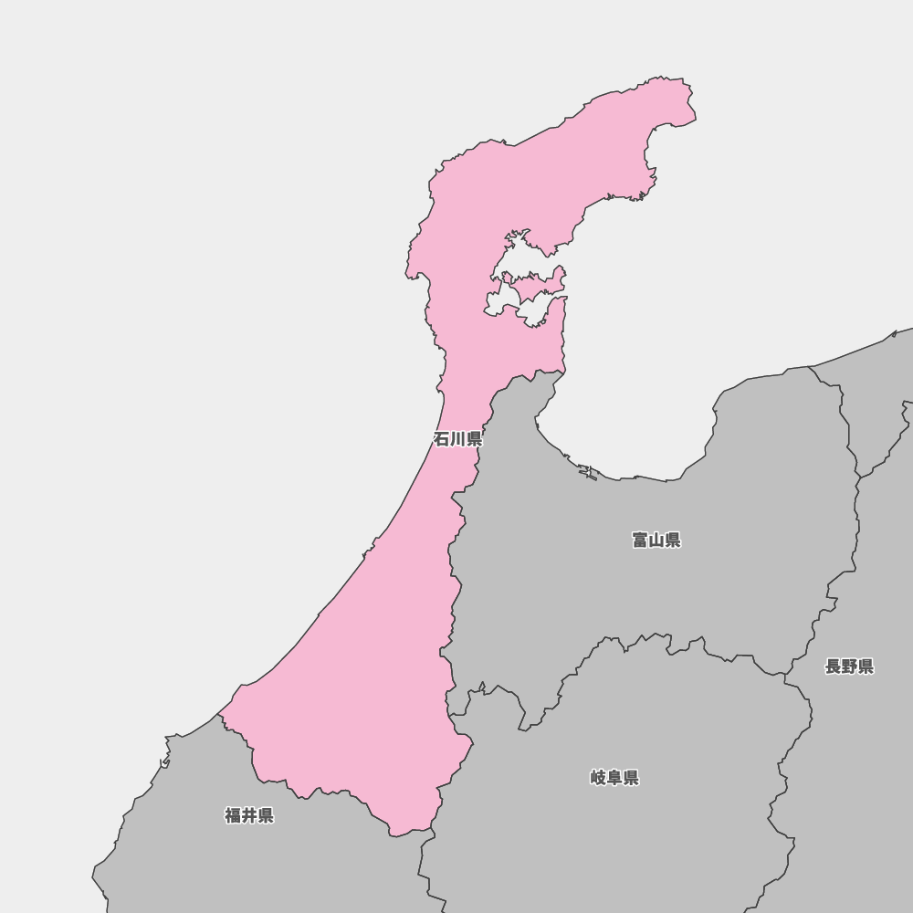 Map of Ishikawa prefecture | Map-It