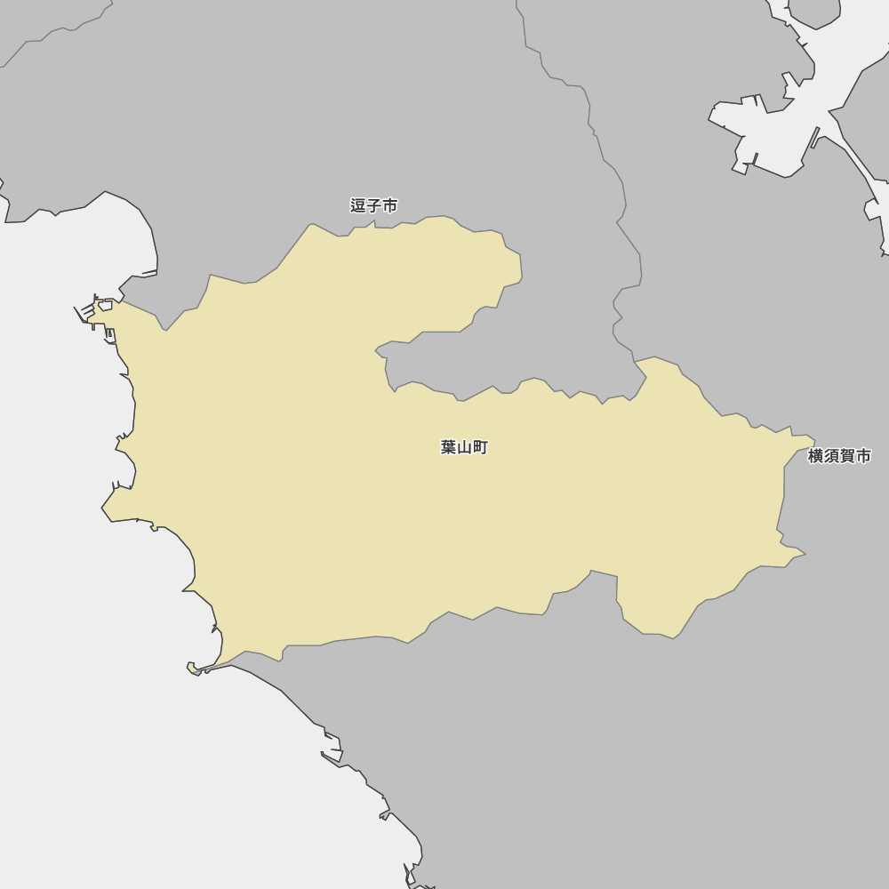 神奈川県三浦郡葉山町の地図 | Map-It マップ・イット